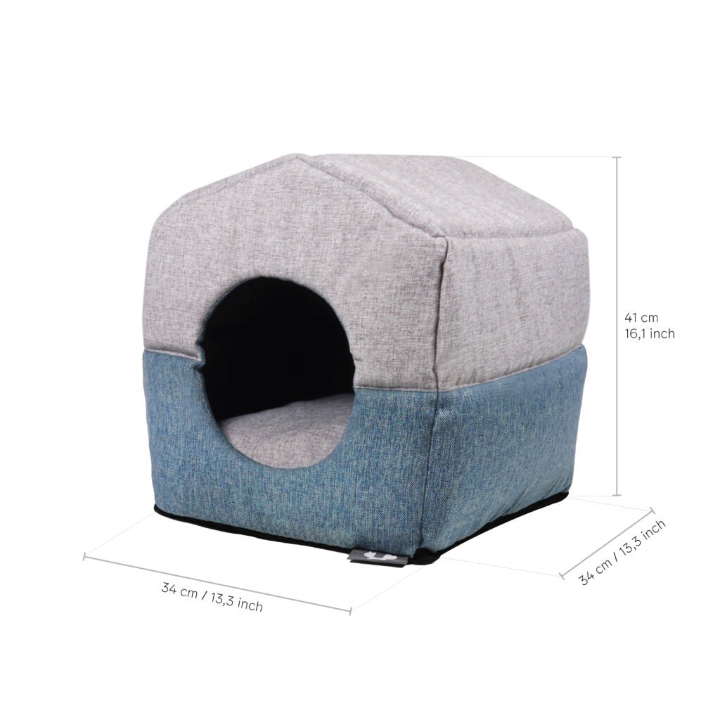 "Chalet" playhouse kennel for dogs and cats - United Pets